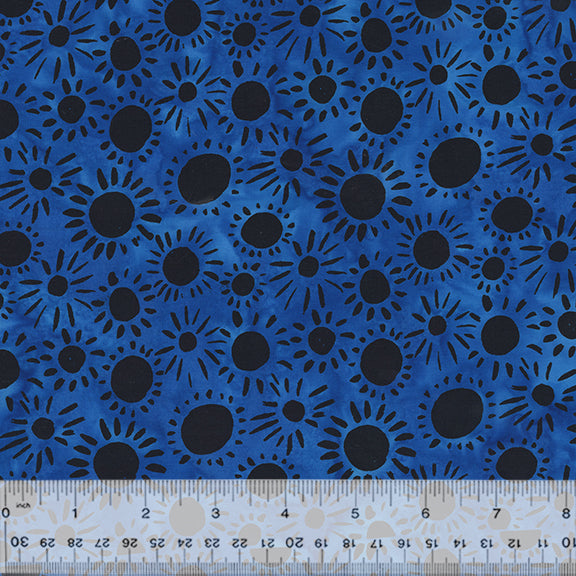 Anthology Batik - Indigo Batiks Vol. 2 883Q 6 Black Sunny By The Yard – Jordan Fabrics
