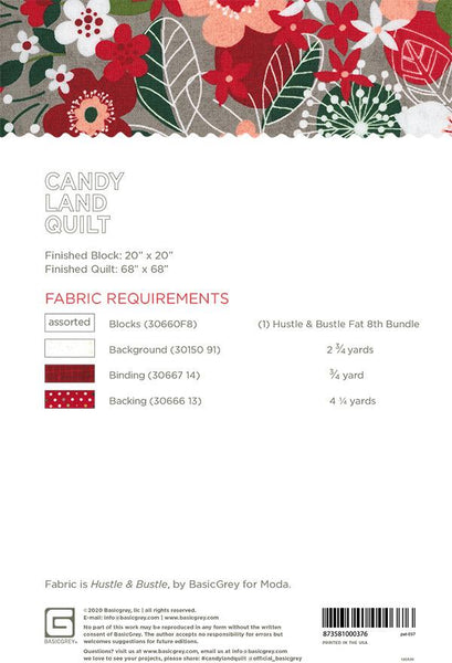 CANDY LAND - BASICGREY Quilt Pattern 037 DIGITAL DOWNLOAD – Jordan Fabrics