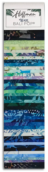 Hoffman Batik Bali Pop 40 Piece Pre-Cut 2 1/2" Jelly Rolls BP 341 - WA ...