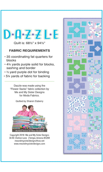 DAZZLE - Me & My Sister Designs Pattern DIGITAL DOWNLOAD – Jordan Fabrics