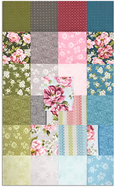 Matt's Benartex Pre-Cut 25 Piece Fat Quarter Bundle - Camellia – Jordan ...
