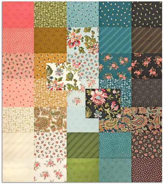 Moda Pre-Cut 37 Piece Fat Quarter Bundle - Collections For A Cause Uni ...