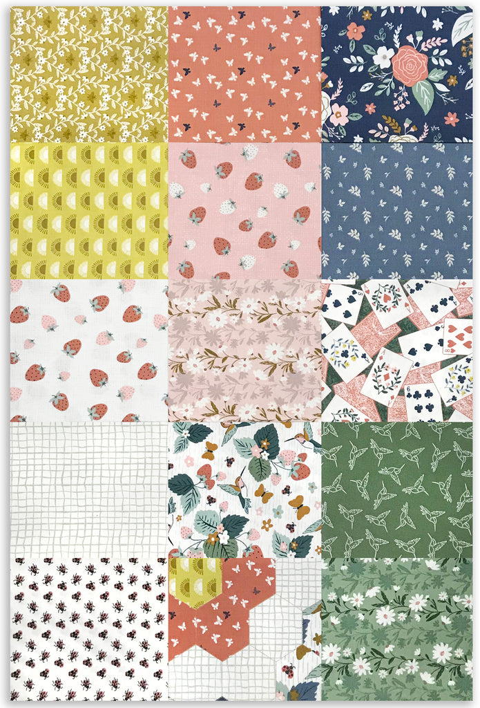 Matt's Pre-Cut 15 Piece Fat Quarter Bundle - Studio E - Garden Party ...