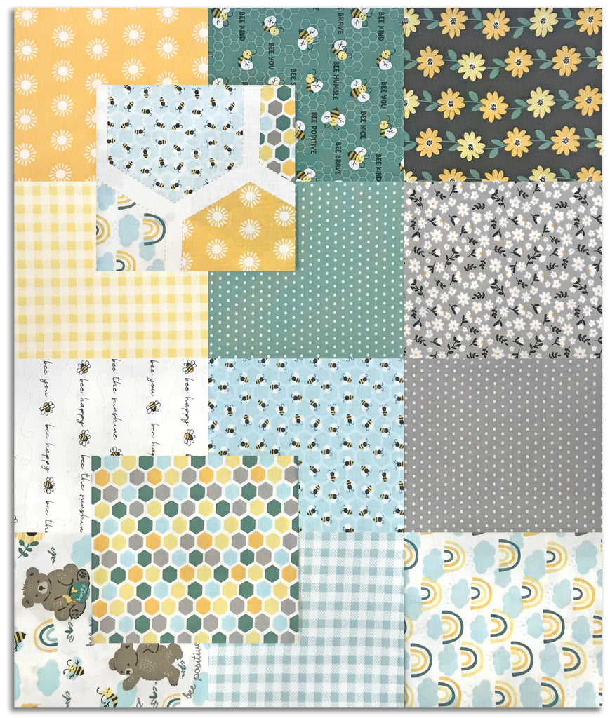 Matt's Pre-Cut 14 Piece Fat Quarter Bundle - Studio E - Hello Honey ...