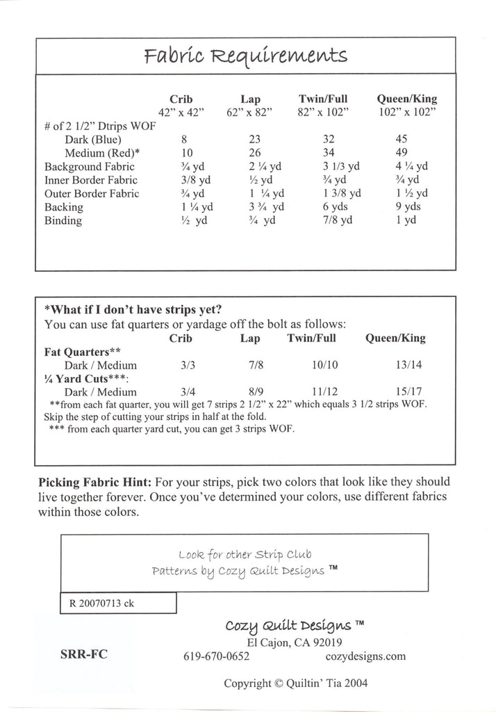 FRIENDSHIP CHAIN - Cozy Quilt Designs Pattern – Jordan Fabrics