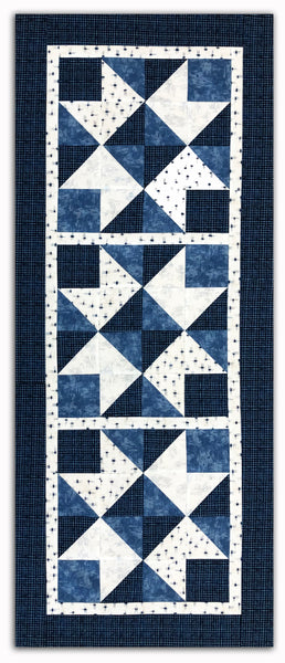 Fully FINISHED Garden Delight Table Runner - Windham Midnight – Jordan ...