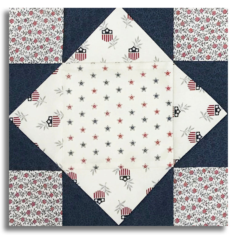 Moda Pre-Cut 12 Block King's Crown Quilt Kit - American Gatherings III ...