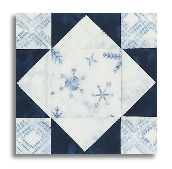 Moda Pre-Cut 12 Block King's Crown Quilt Kit - Winter Chill – Jordan ...