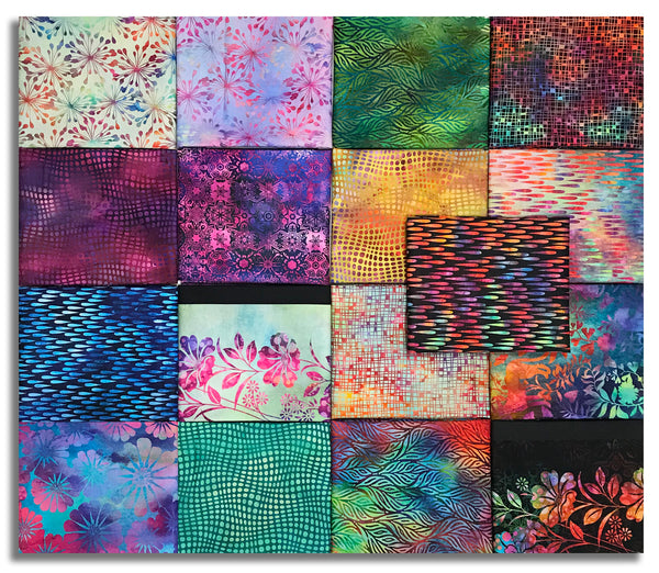 Matt's In The Beginning Pre-Cut 17 Piece Fat Quarter Bundle - Impressi ...