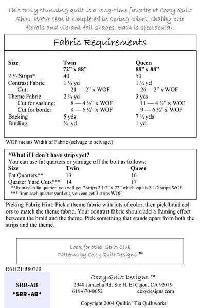 AUTUMN BRAID - Cozy Quilt Designs Pattern – Jordan Fabrics