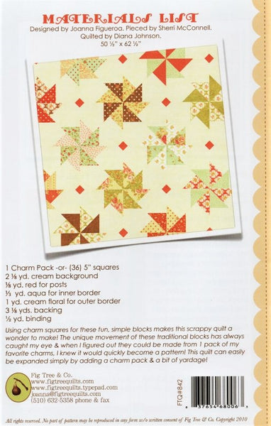 PAPER ROSES - Fig Tree & Co. Pattern FTQ #842 – Jordan Fabrics