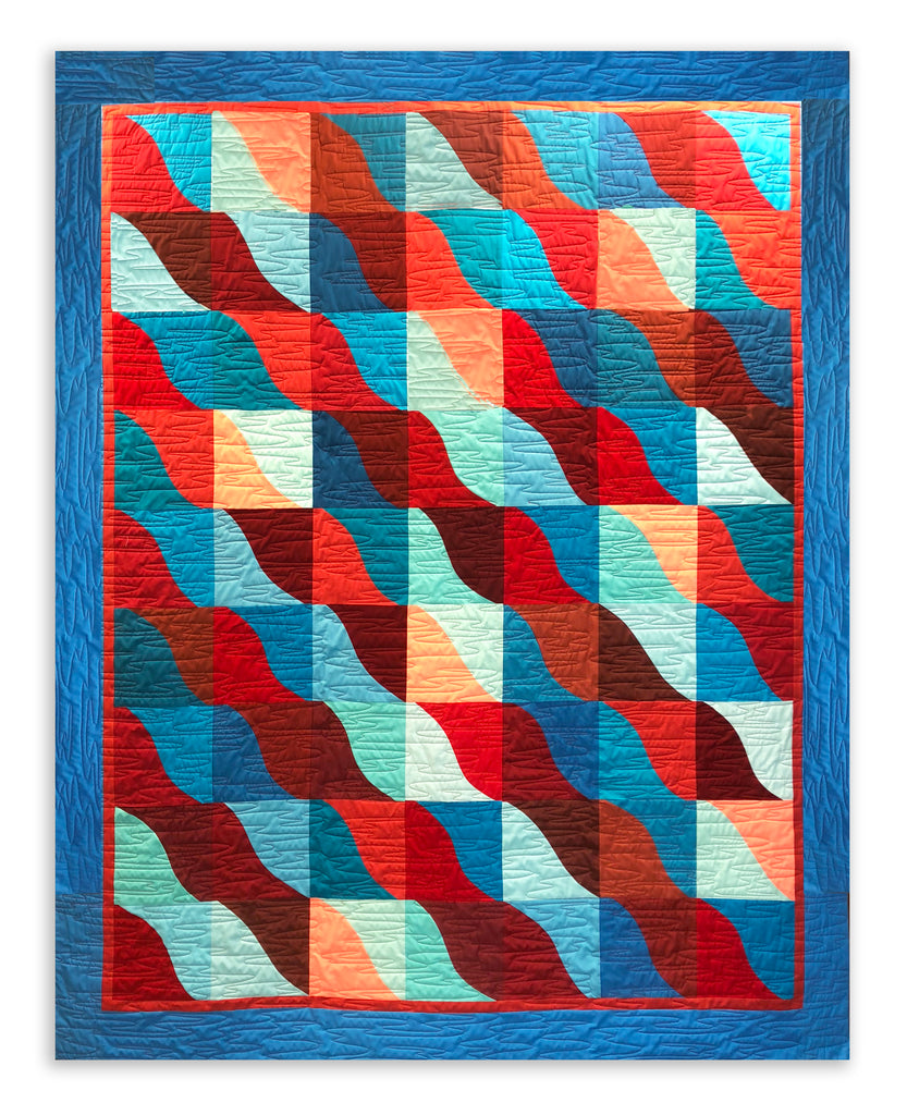 WAVE RUNNER - Cozy Quilt Designs Pattern – Jordan Fabrics