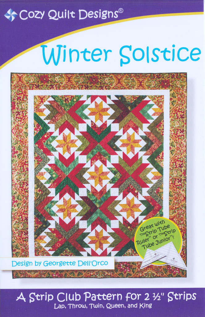 WINTER SOLSTICE - Cozy Quilt Designs Pattern DIGITAL DOWNLOAD – Jordan Fabrics